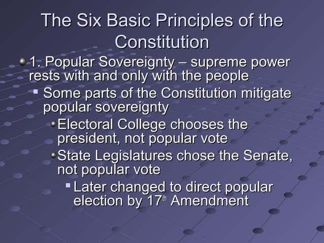 Constitution of the United States of America | PPT | Law