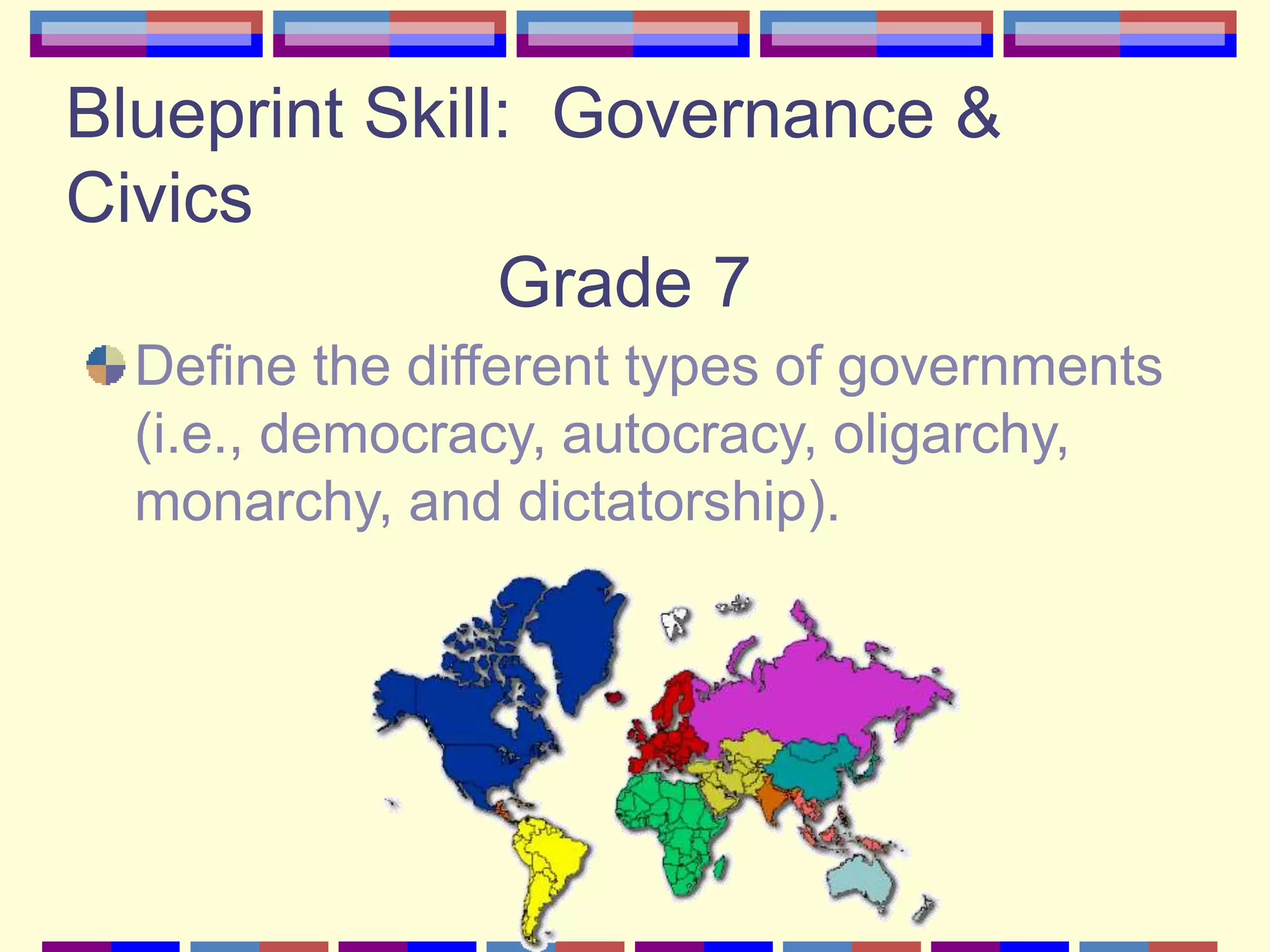 Basic Types of Government | PPTX