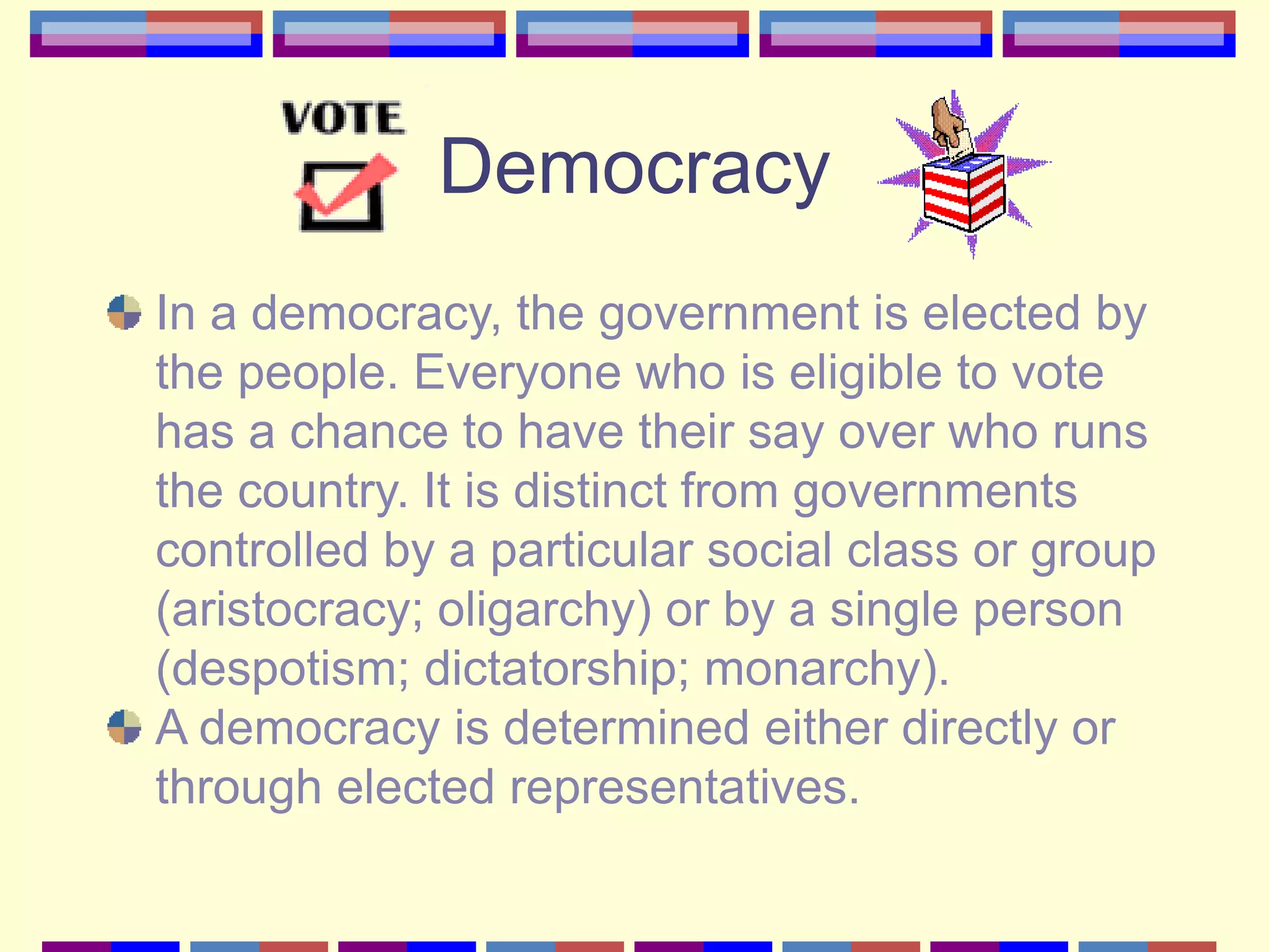 Basic Types of Government | PPTX