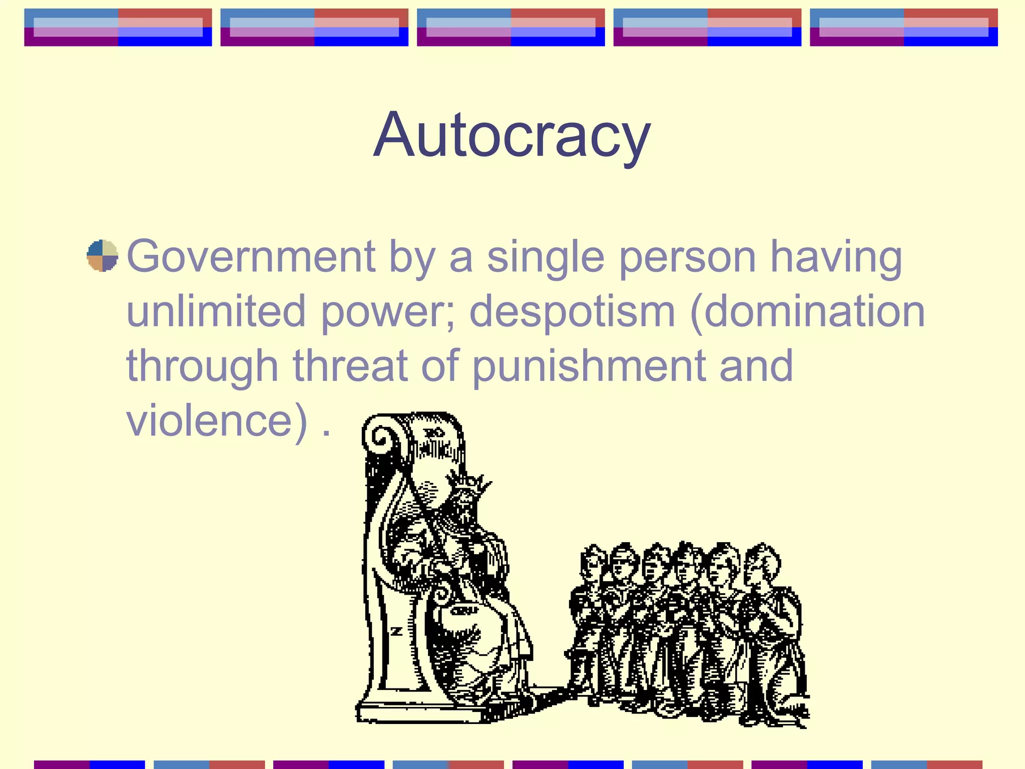 Basic Types of Government | PPTX