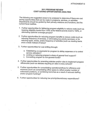 Gov. Abercrombie 6/16 budget cuts memo | PDF