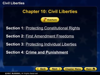 Civil Liberties in America | PPT