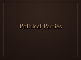 AP Gov Political Parties | PPT