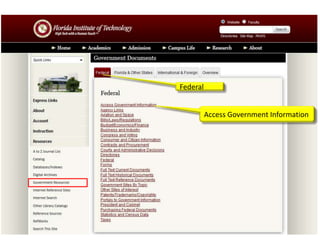 E-LEARN: Government Documents | PPT