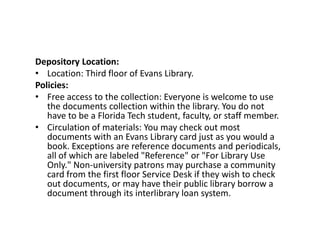 E-LEARN: Government Documents | PPT