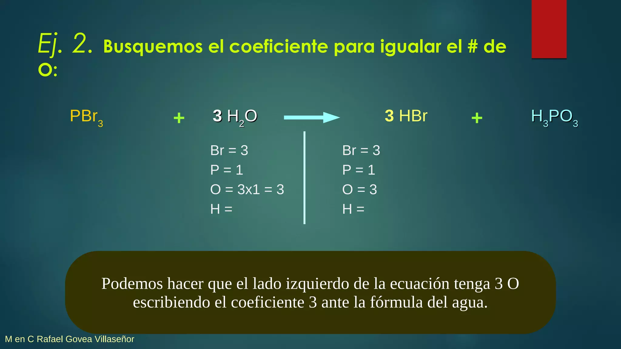 Balanceo de Ecuaciones por Tanteo | ODP
