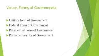 Goverance structure of pakistan | PPTX
