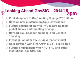 APM Presents - Why project governance and its key principles and ...