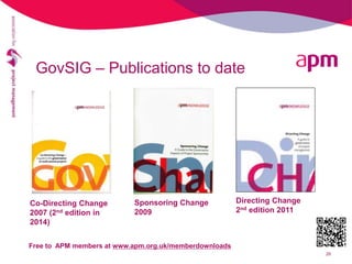 APM Presents - Why project governance and its key principles and ...