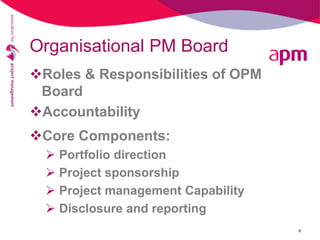APM Presents - Why project governance and its key principles and ...
