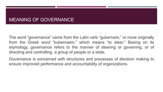 Governance of Higher education in India | PPTX