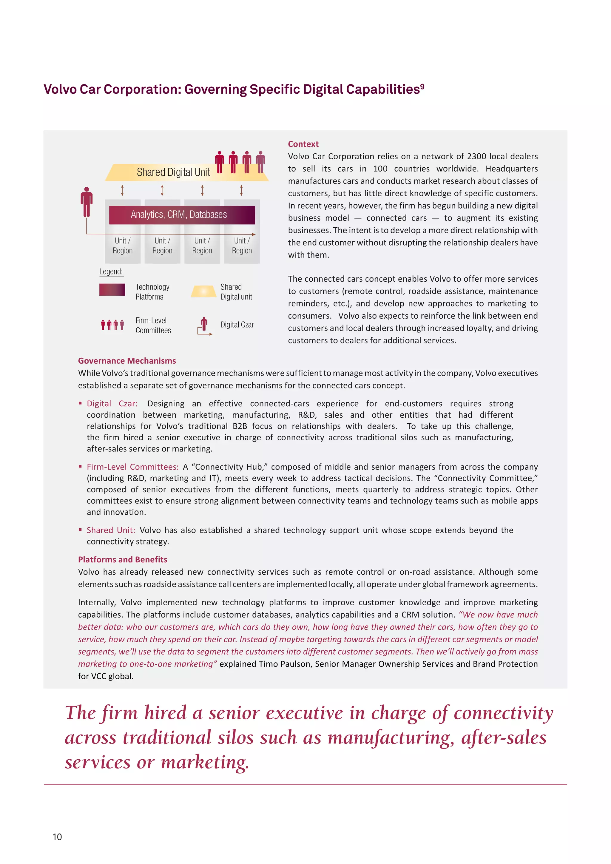 Governance a central component of successful digital transformation ...