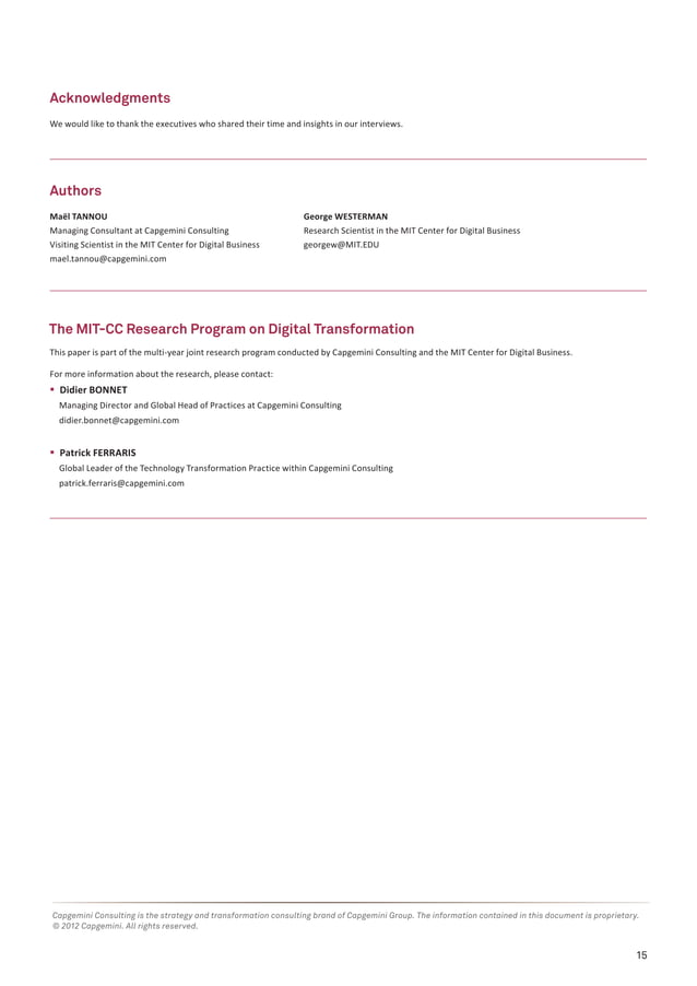 Governance a central component of successful digital transformation ...