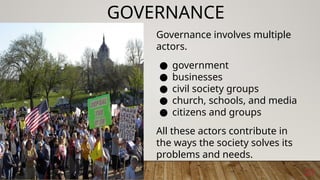 Governance and government .............. | PPTX