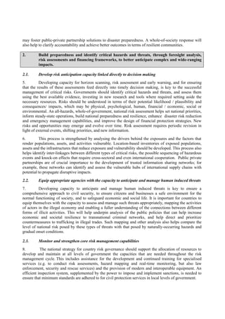 OECD Recommendation on the Governance of Critical Risks | PDF