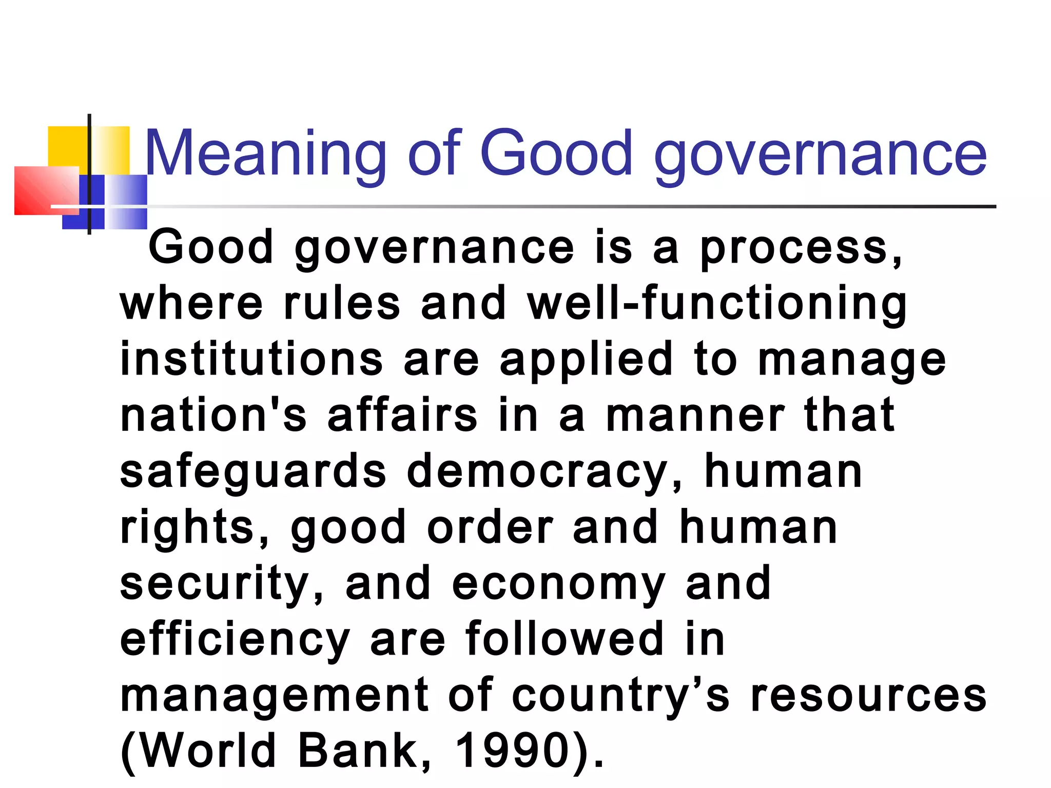 Governance | PPT