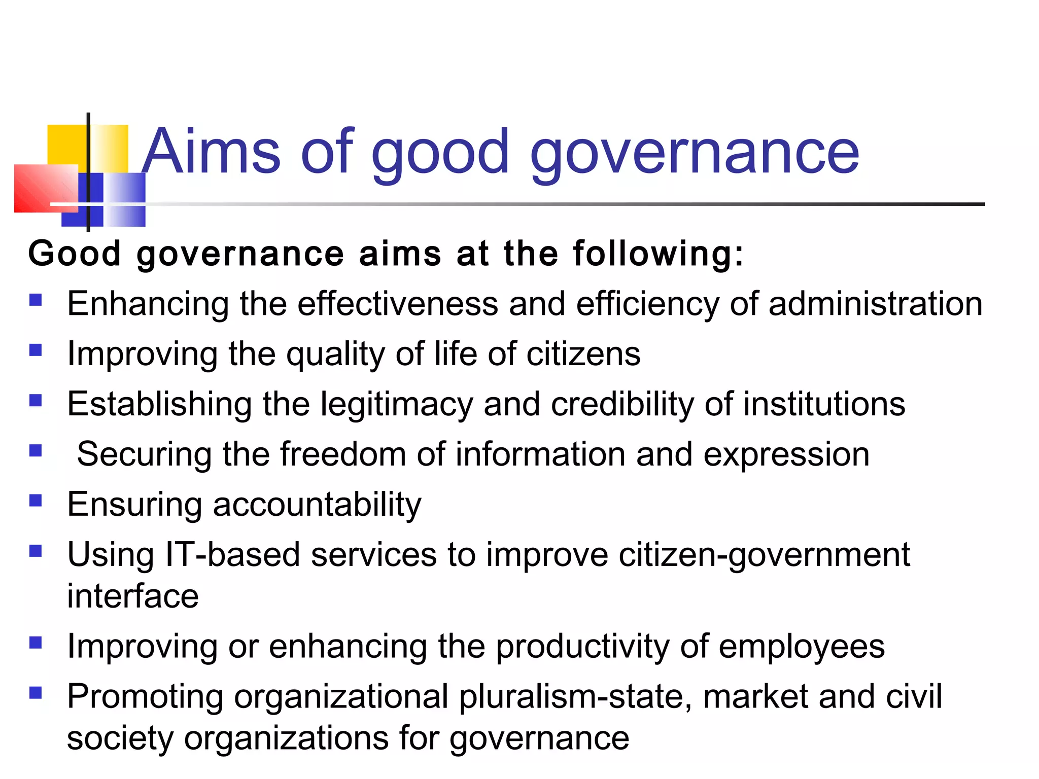 Governance | PPT
