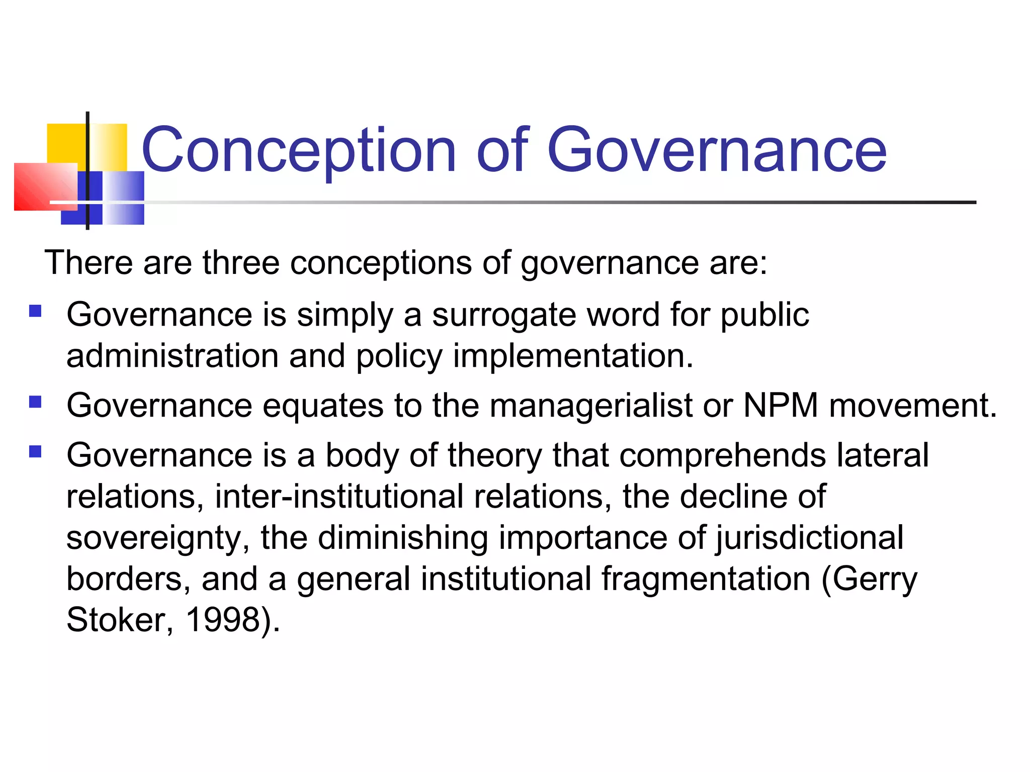 Governance | PPT