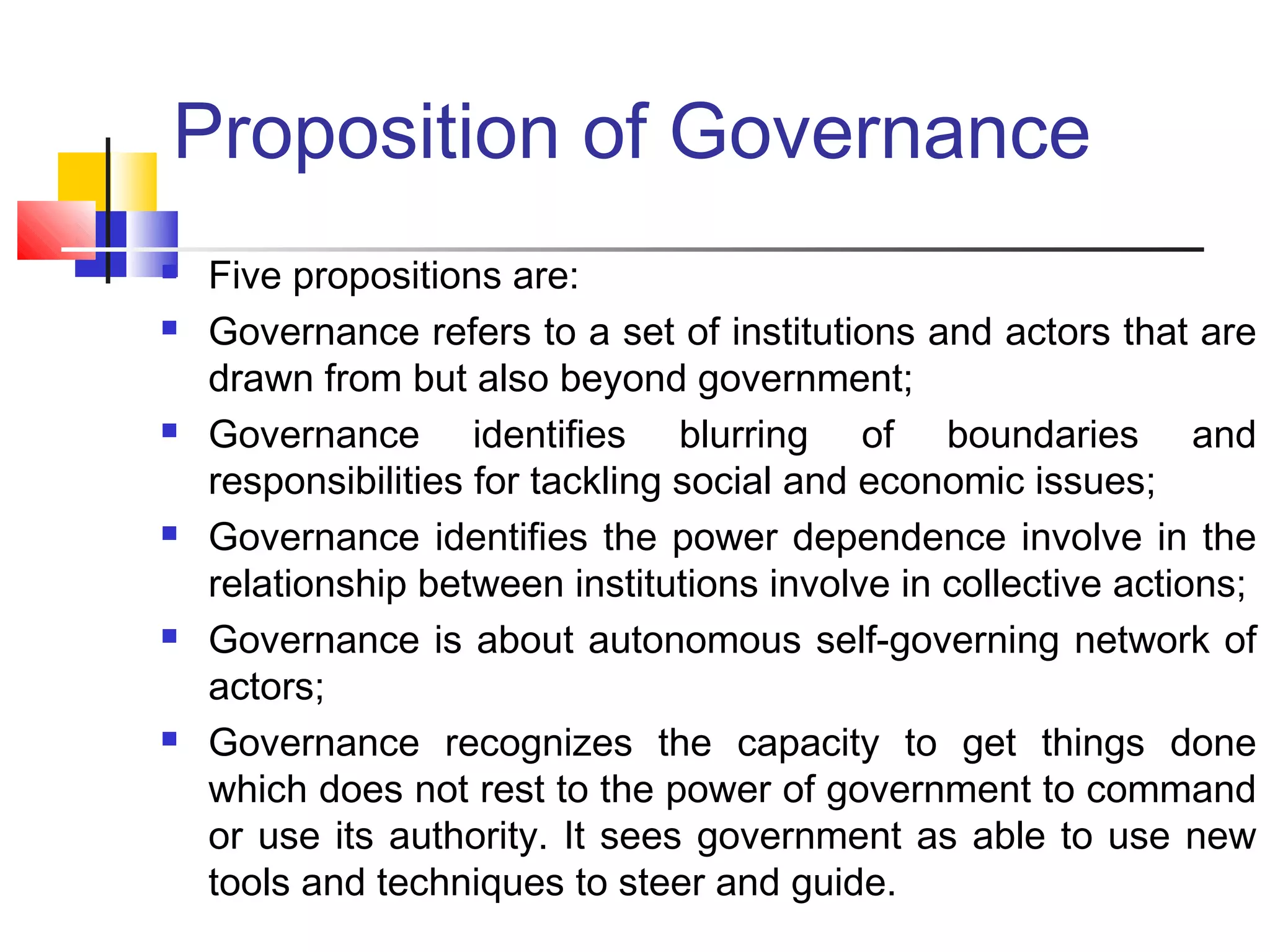 Governance | PPT