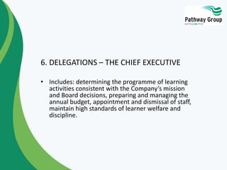 Governance - Roles and Responsibilities | PPT