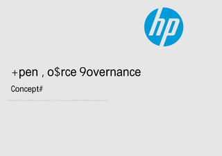 Methods about Open Source Governance v2.5 | PDF