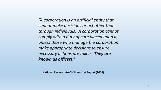 Governance workplace health-and_safety | PPTX | Business | Business and ...