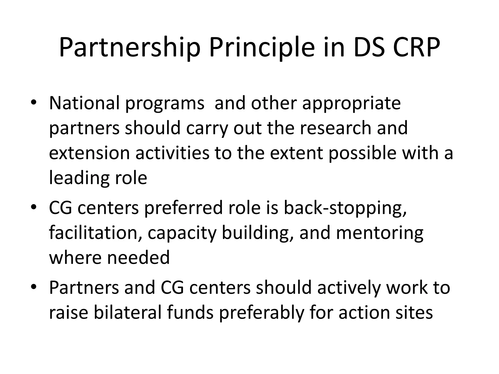 Governance and budget principles wads | PPT