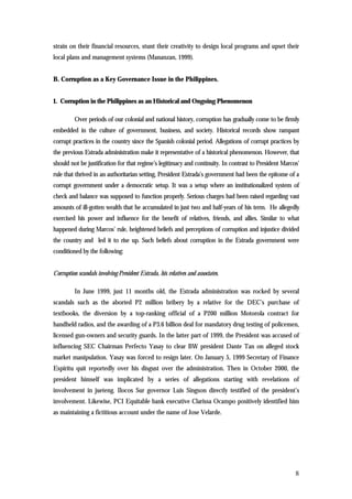 Governance and corruption | PDF