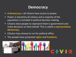 Governance and Democracy Powerpoint Presentation | PDF