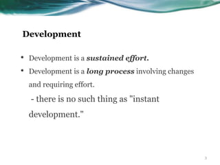 Governance and development | PPTX