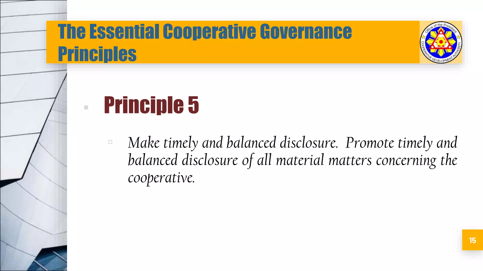 Governance and Management for Co ops | PPT