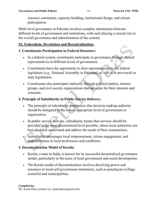 Governance and Public Policies notes.pdf