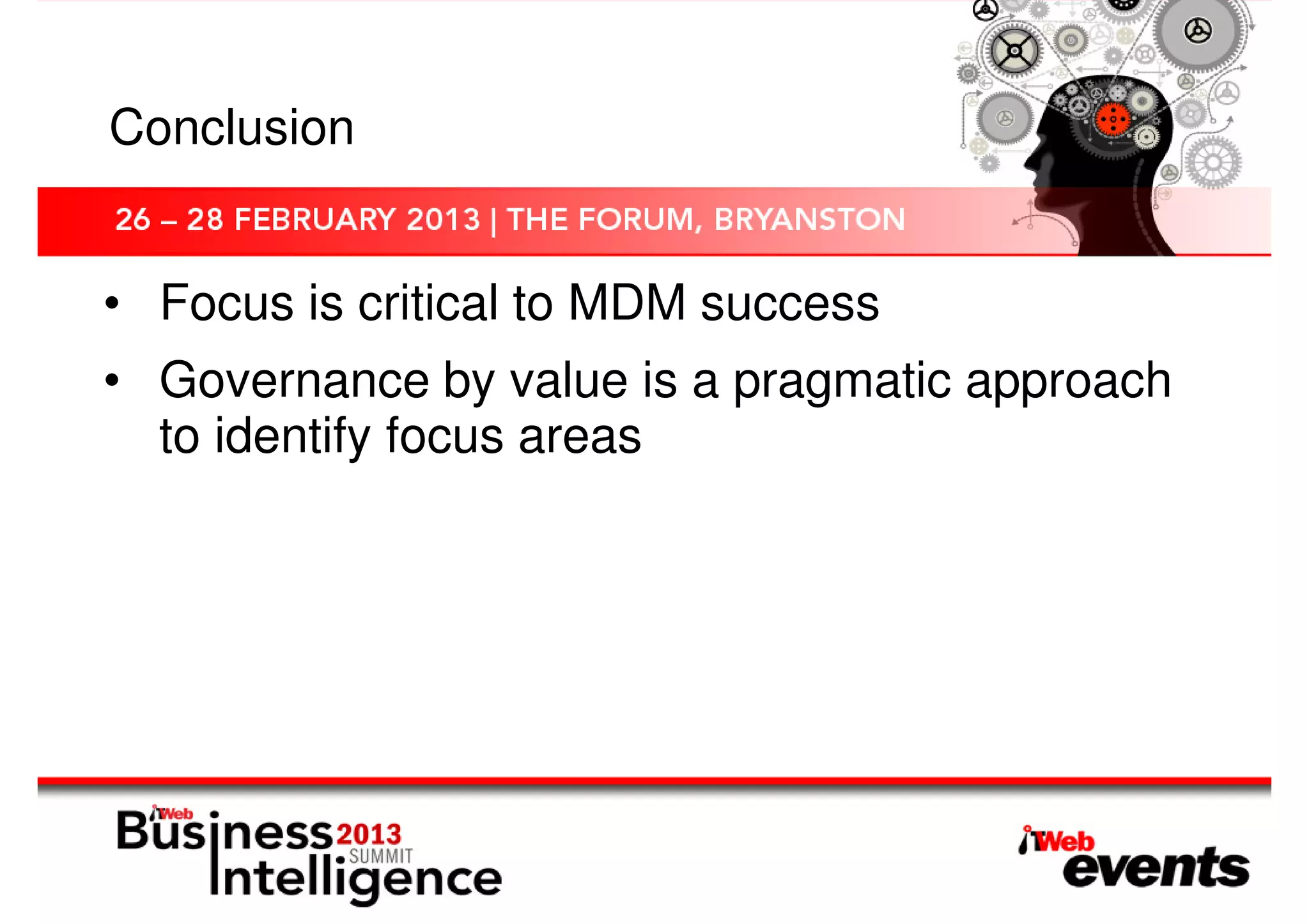 Governance beyond master data | PPT | Free Download