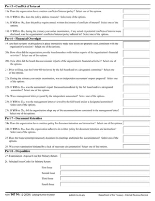 Nonprofit Governance Checklist | PDF