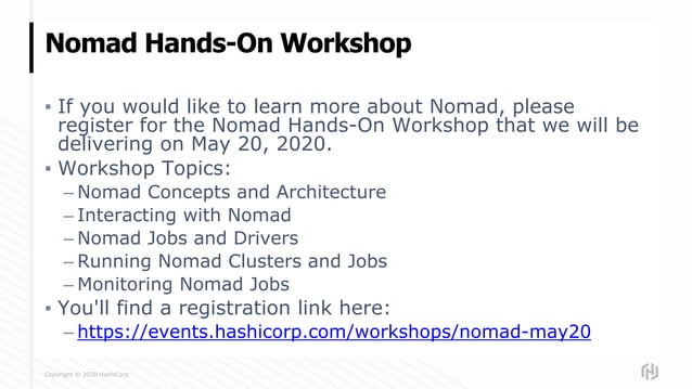 Governance for Multiple Teams Sharing a Nomad Cluster | PPT