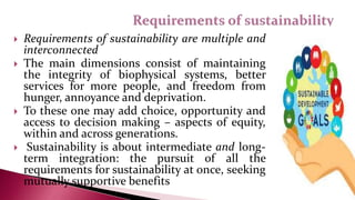 Governance for sustainable development | PPTX