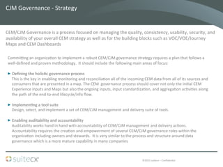 Governance in Customer Journey Mapping | PDF