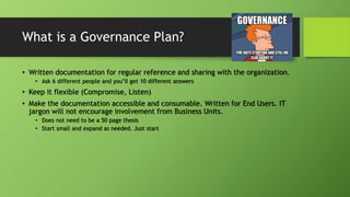 Governance in o365 share point online. yes, you can and yes, you should ...