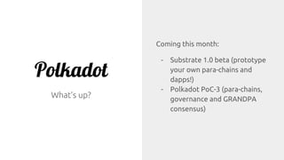 Governance in Polkadot PoC-3 | PPT
