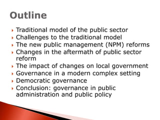 Governance in public administration and public policy | PPTX | Civic ...