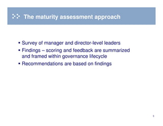 Governance Maturity Assessment Report | PDF