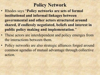 Governance networks ppt final | PPTX