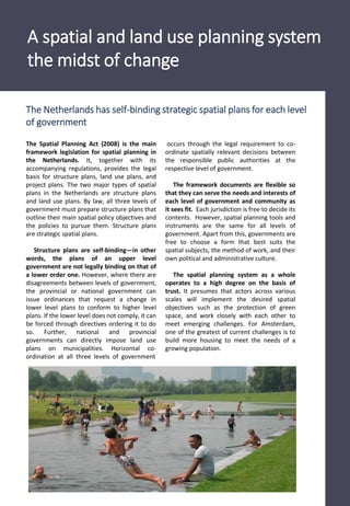 Governance of land use in the Netherlands highlights | PDF