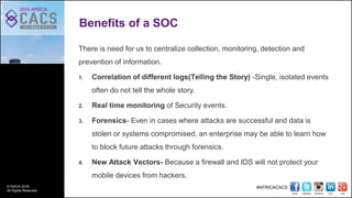 Governance of security operation centers | PDF