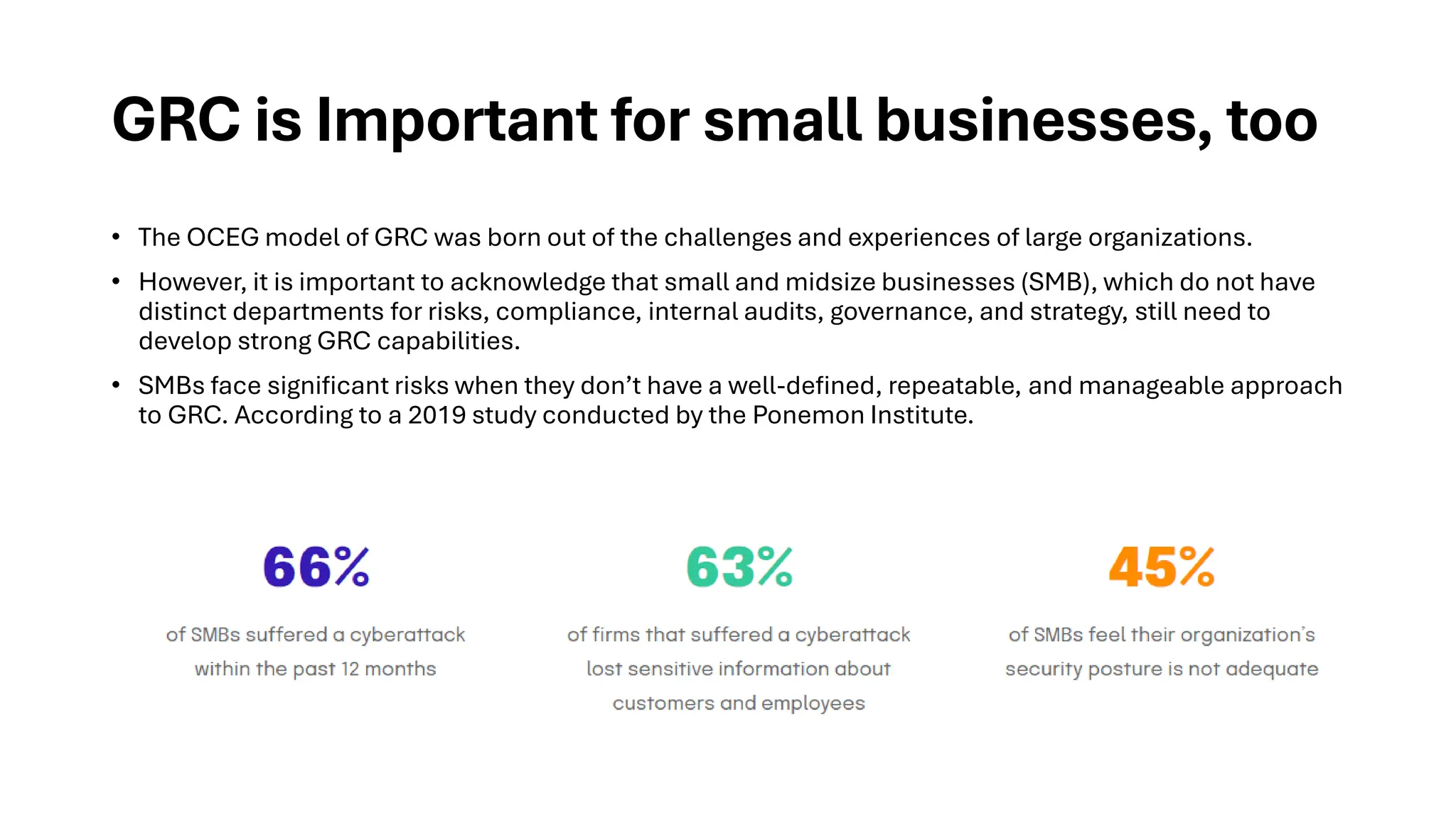 Governance Risk Management and Compliance (GRC) | PDF