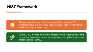 Governance Risk Management and Compliance (GRC) | PDF