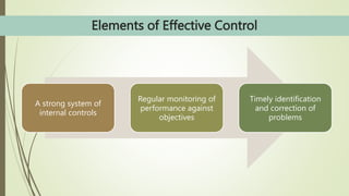 Governance, Strategy, Control, and Monitoring | PPTX