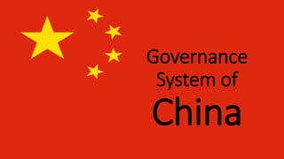 Governance System of China | PDF