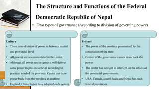 Governance system of nepal | PDF