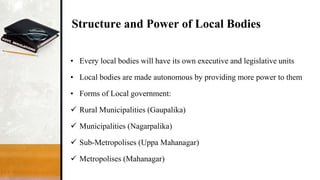 Governance system of nepal | PDF